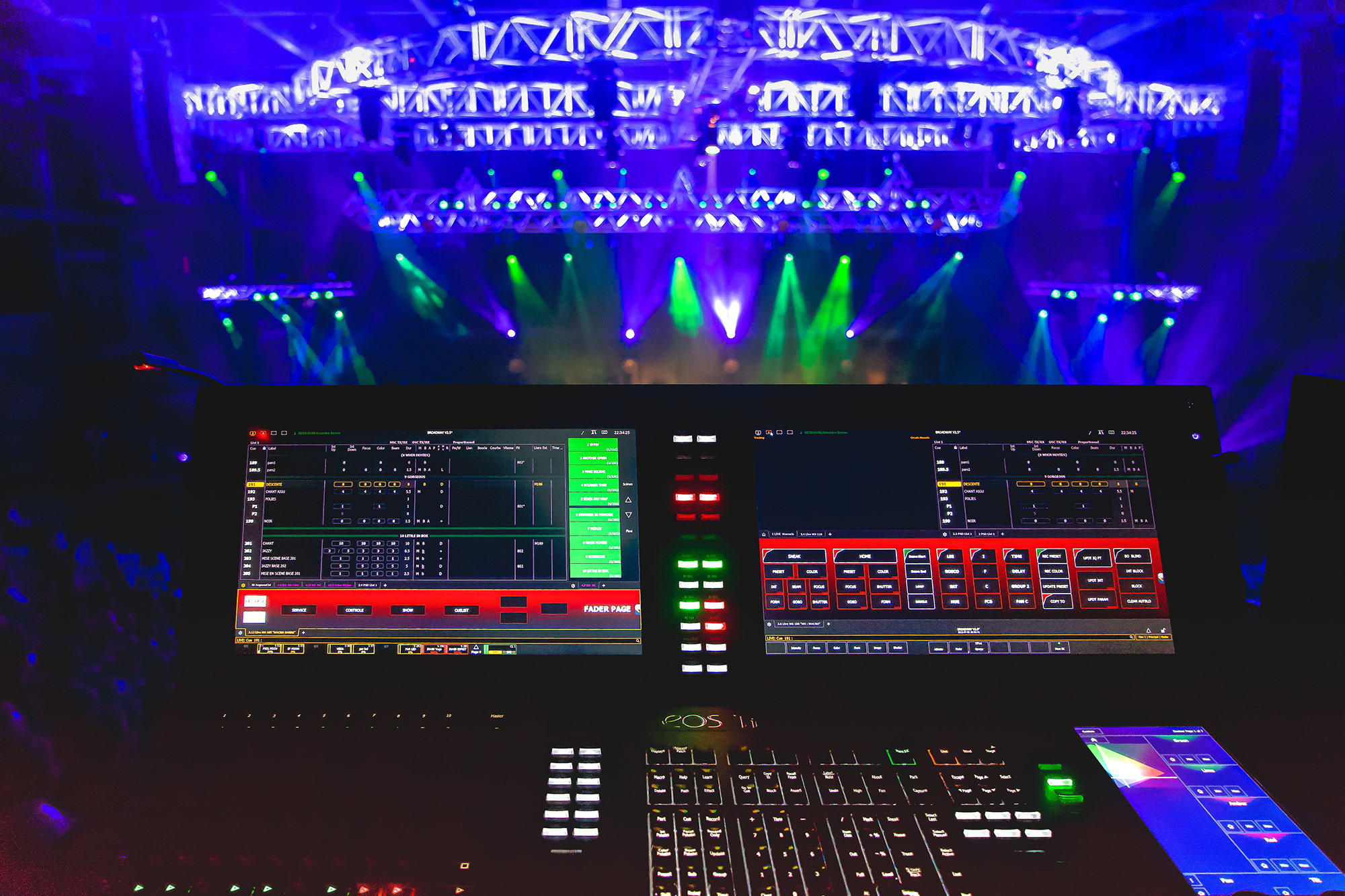Mathieu Cabanes uses Eos Ti for Les Folies Broadway