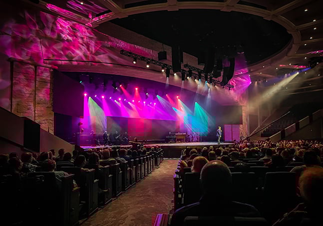 Covenant Communications Packs Cornerstone Church with HES Lighting