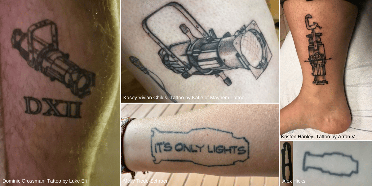 Theatre Tattoos Around the Industry