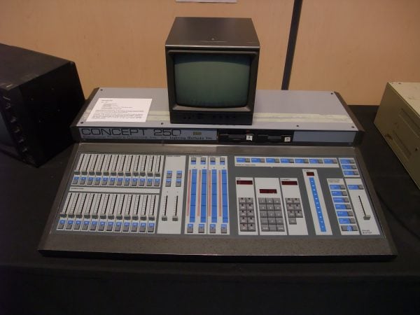 From the Museum: The first "official" ETC console – et cetera...