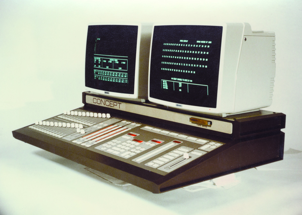From the Museum: The first "official" ETC console – et cetera...