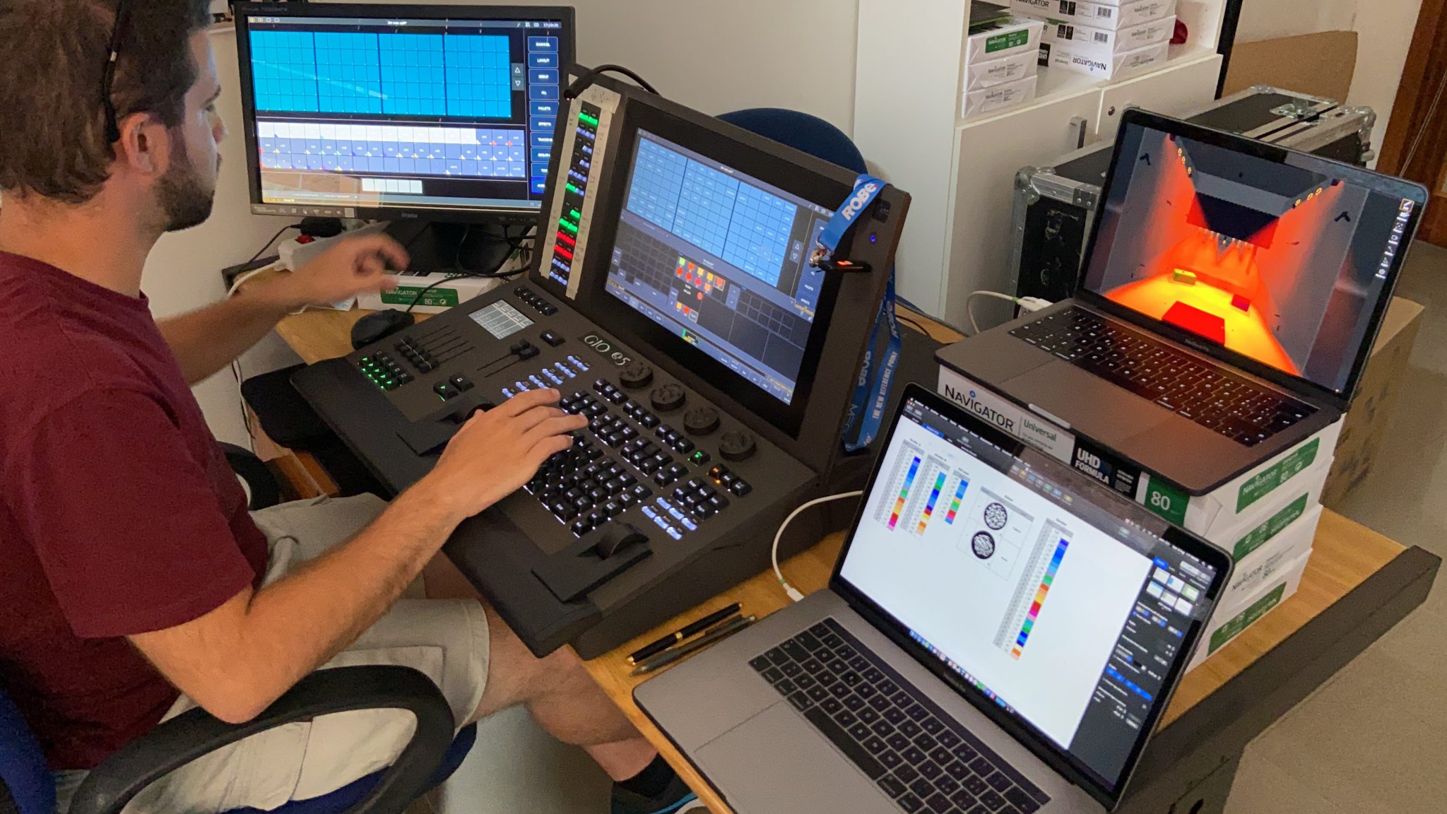 Lighting for musicals with Emanuele Agliati & Oscar Frosio