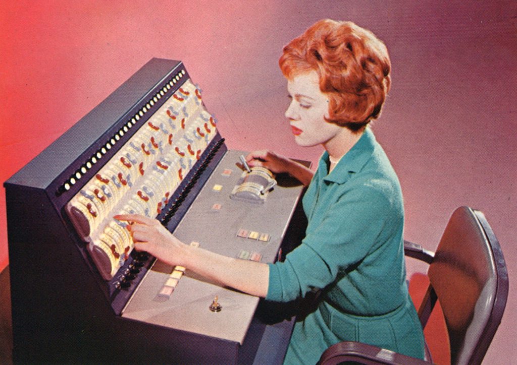 Vintage lighting control photos