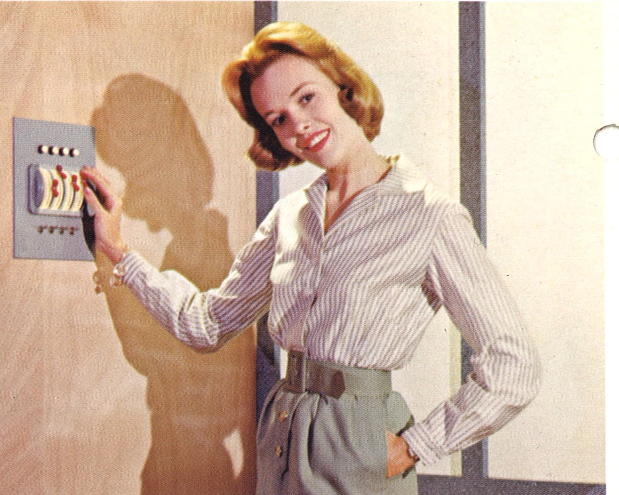 Vintage lighting control photos