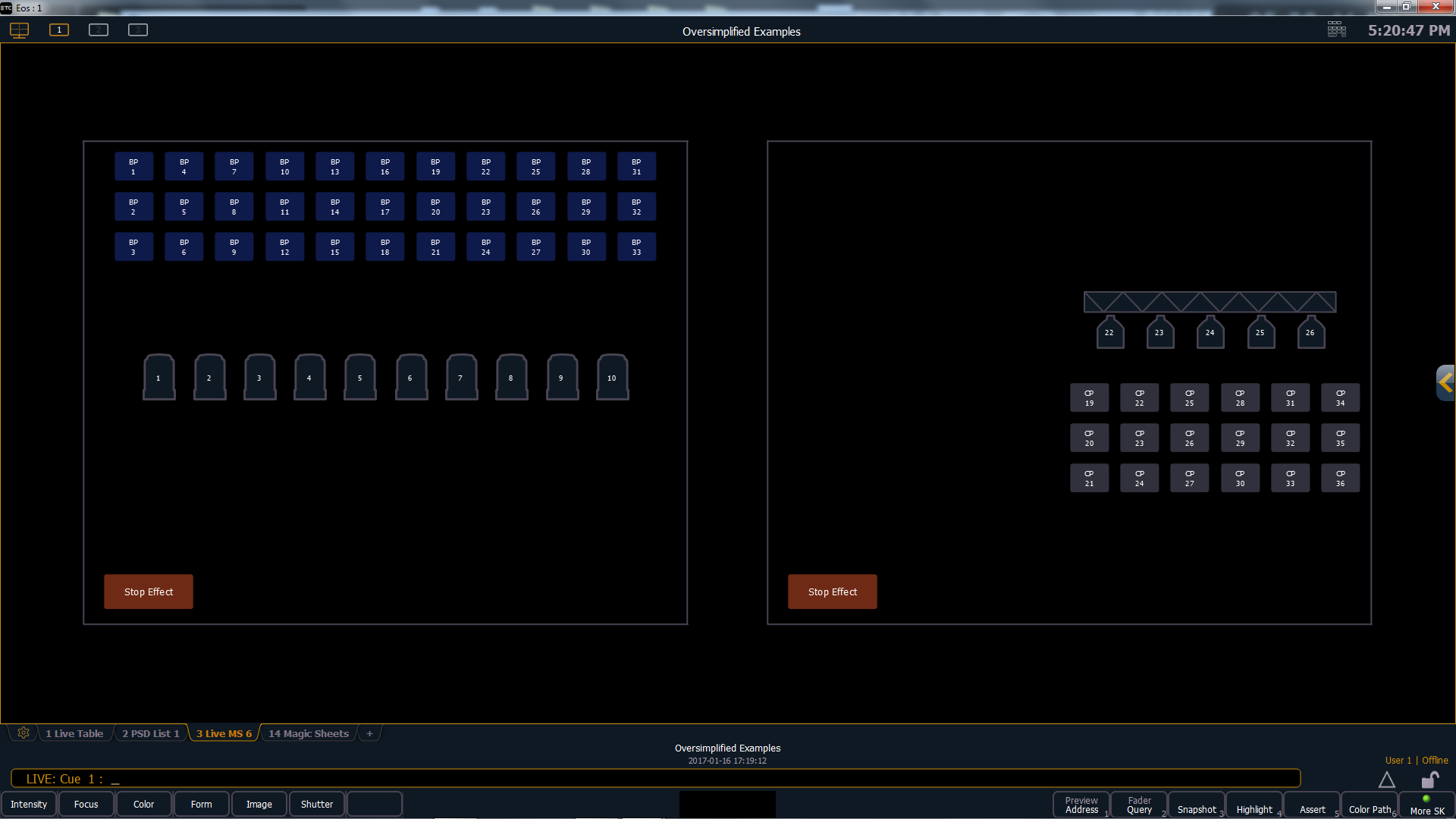 et cetera... - Out of Control: Navigating with Magic Sheets