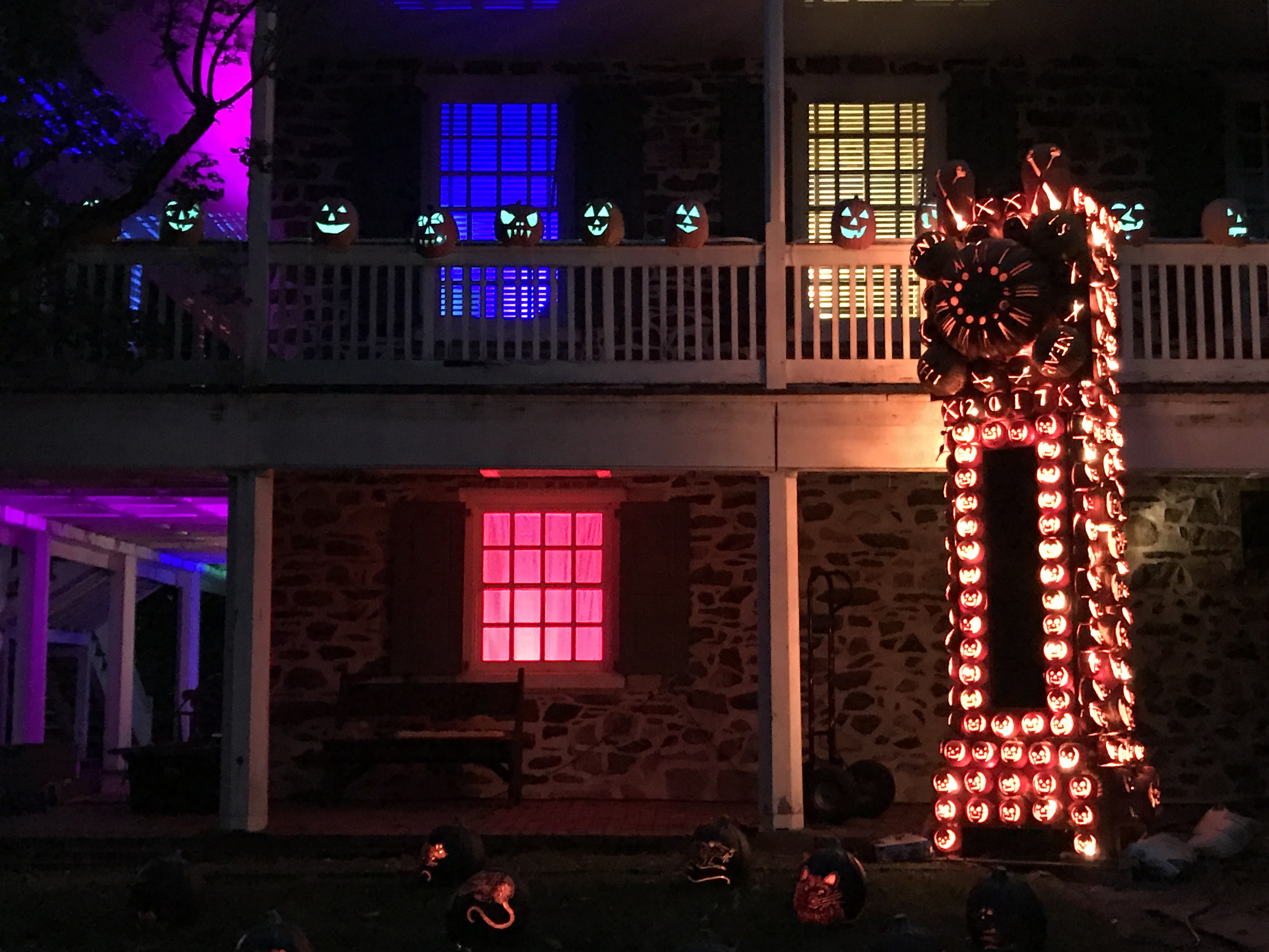 Programming pumpkins for a Halloween extravaganza