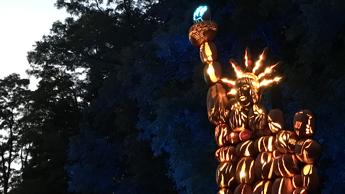 Programming pumpkins for a Halloween extravaganza