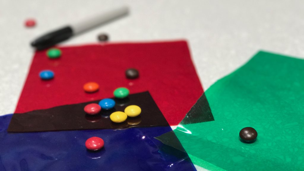 Grab some LEDs or gel, and try this chocolatey experiment