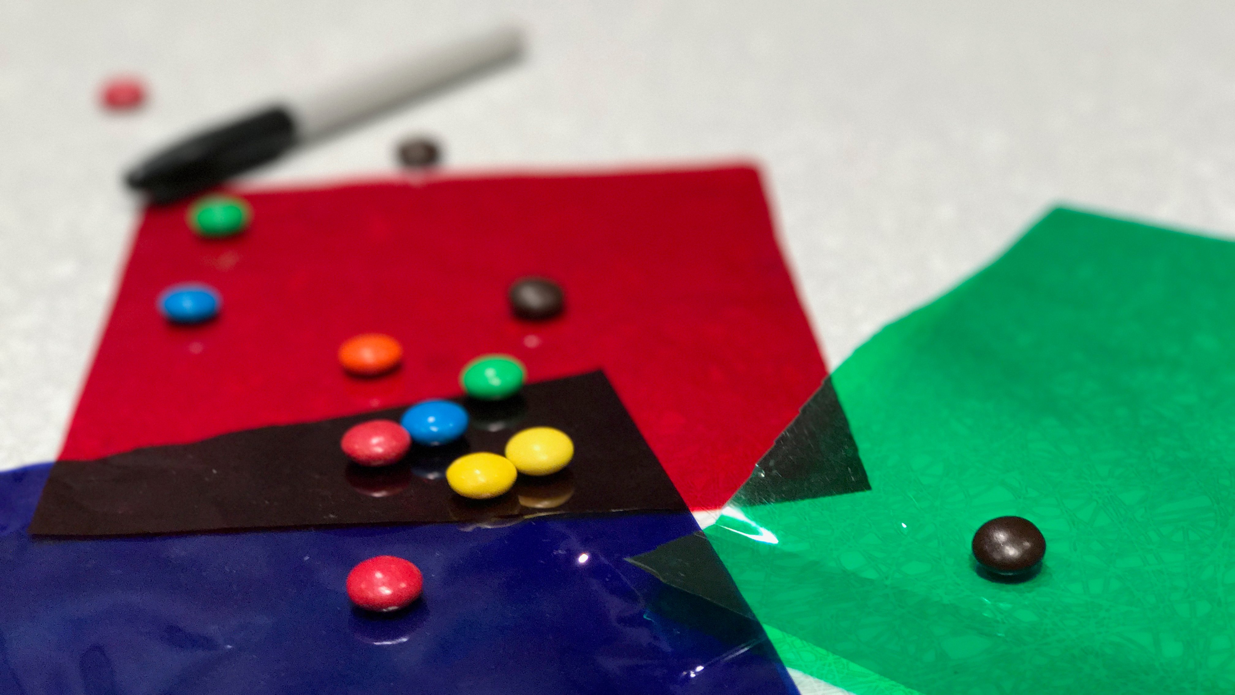 Grab some LEDs or gel, and try this chocolatey experiment